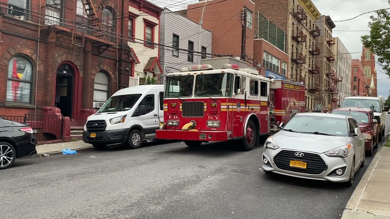 FDNY Squad 41 Spare Leaves with Special Operations Command Unit - YouTube