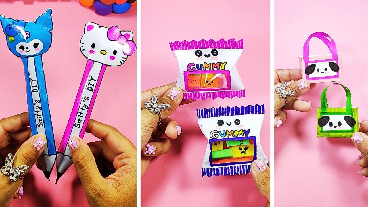 Easy craft ideas/ miniature craft /Paper craft/ how to make /DIY/school ...