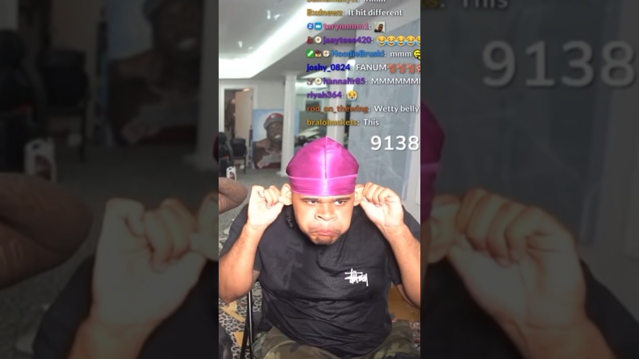 Fanum Kai Cenat and Duke Dennis do monkey impressions - YouTube