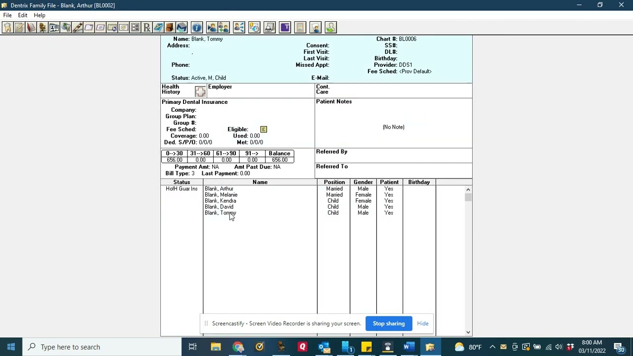How to add different subscriber ID's to family members in your Dentrix ...