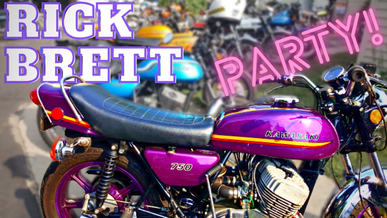 RICK BRETT Kawasaki Triple | ALL THE TOYS - 10th BIRTHDAY BASH 2017 ...