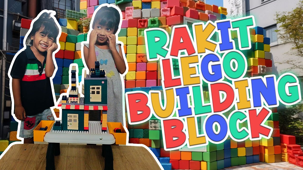 RAKIT LEGO BUILDING BLOCK KEREN BANGET! - YouTube