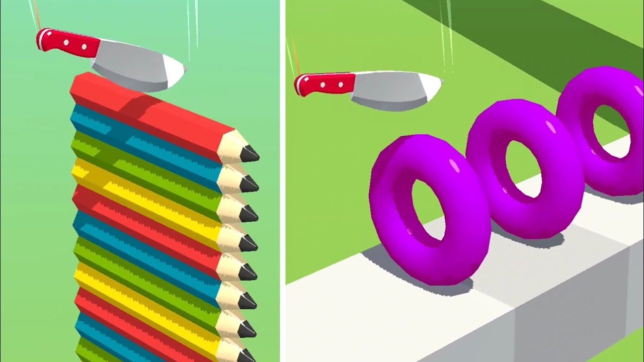 Slice It All! Very Satisfying and Relaxing ASMR Slicing Gameplay Video ...