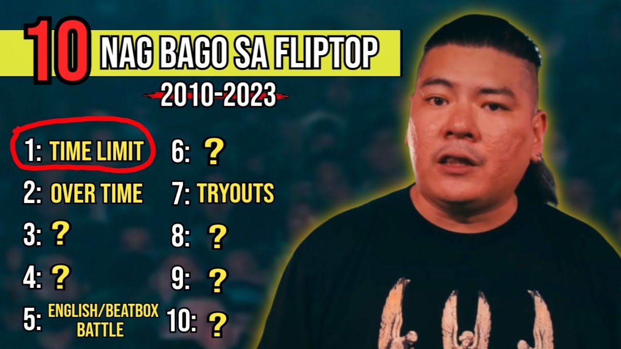Top 10 nag bago sa FlipTop - YouTube