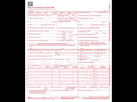 CMS 1500 #FacturaciónMédica - YouTube