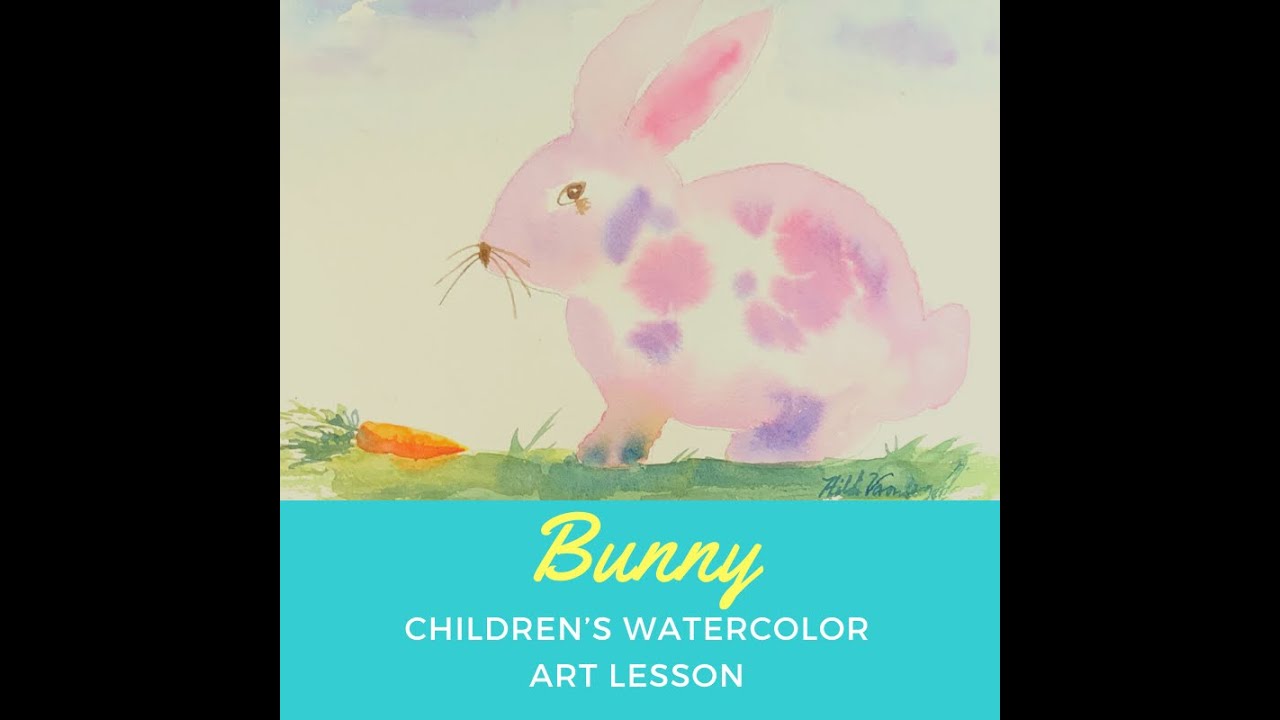 Bunny Art Lesson - YouTube
