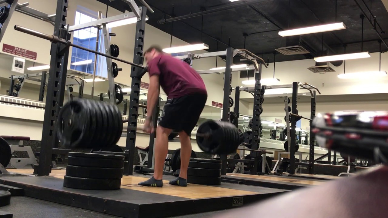Silver Dollar Deadlift 675 - YouTube