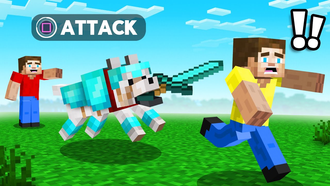 Upgrading My Pet DOG To Be The Strongest Ever In Our Minecraft World ...