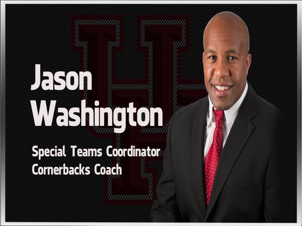 Houston Football Get to Know: Jason Washington - YouTube