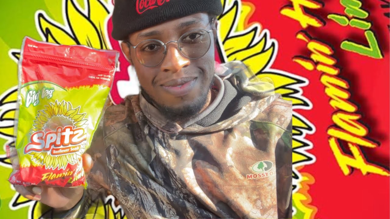 First Impressions on Spitz Sunflower Seeds (Flamin Hot Limon)… - YouTube