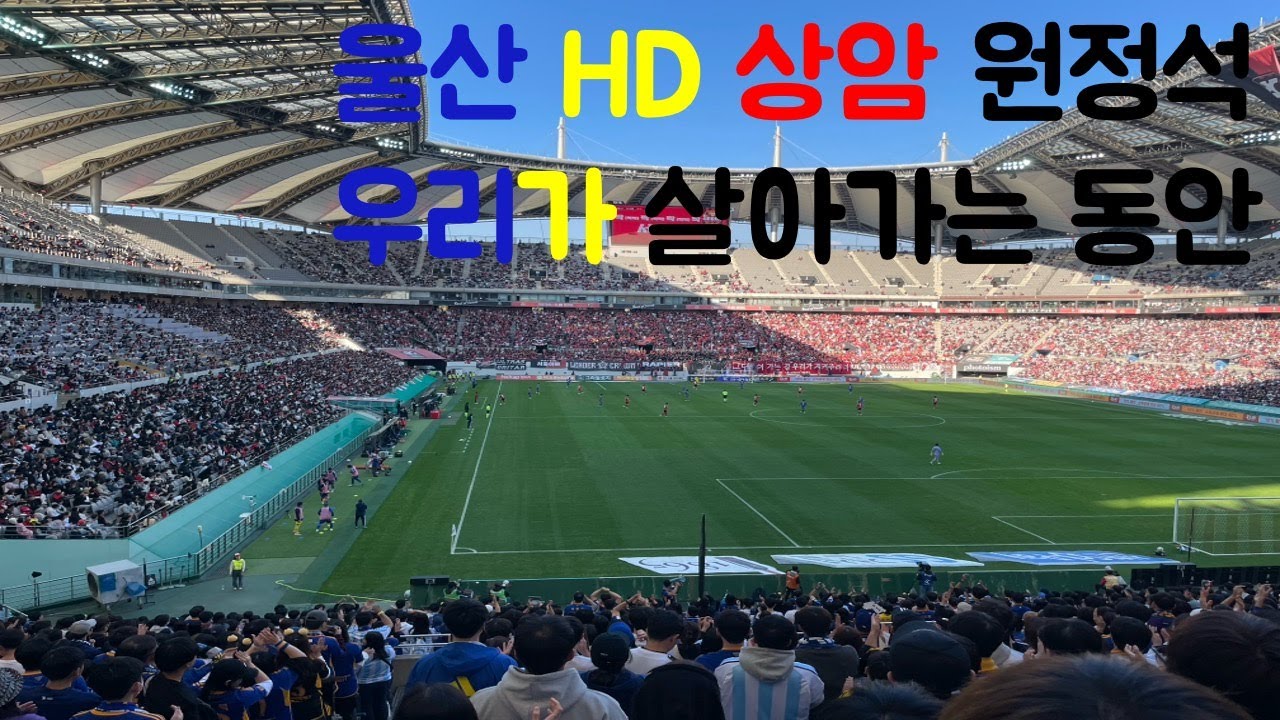 241110 K리그1 37R FC 서울 VS 울산 HD 원정석 응원 우리가 살아가는 동안 - YouTube