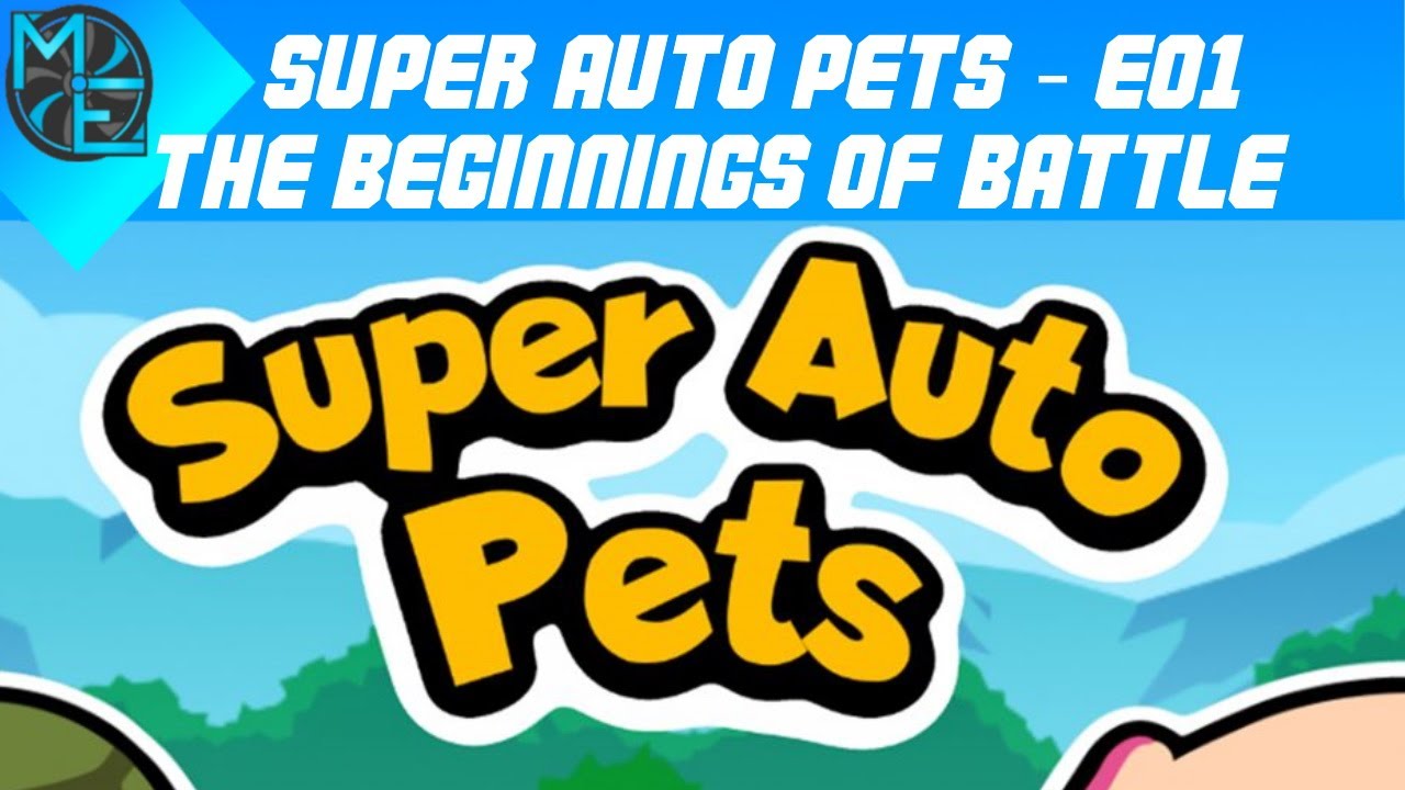 Super Auto Pets - E01 - The Beginnings of Battle - YouTube
