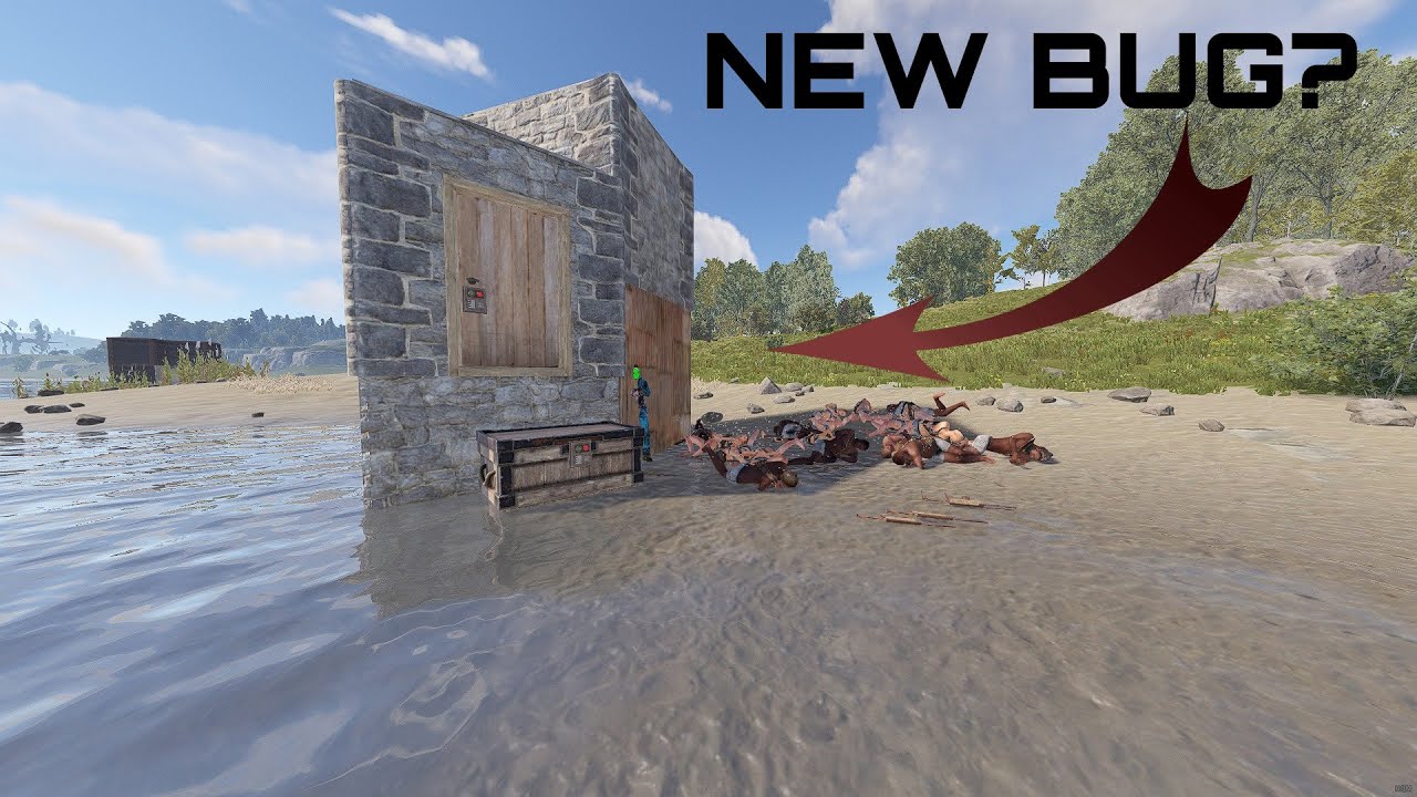 (FIX)БАГ С ФУНДАМЕНТОМ | ЗАЛЕЗ В ФУНДАМЕНТ БАГОМ | BUGS RUST/БАГИ РАСТ - YouTube