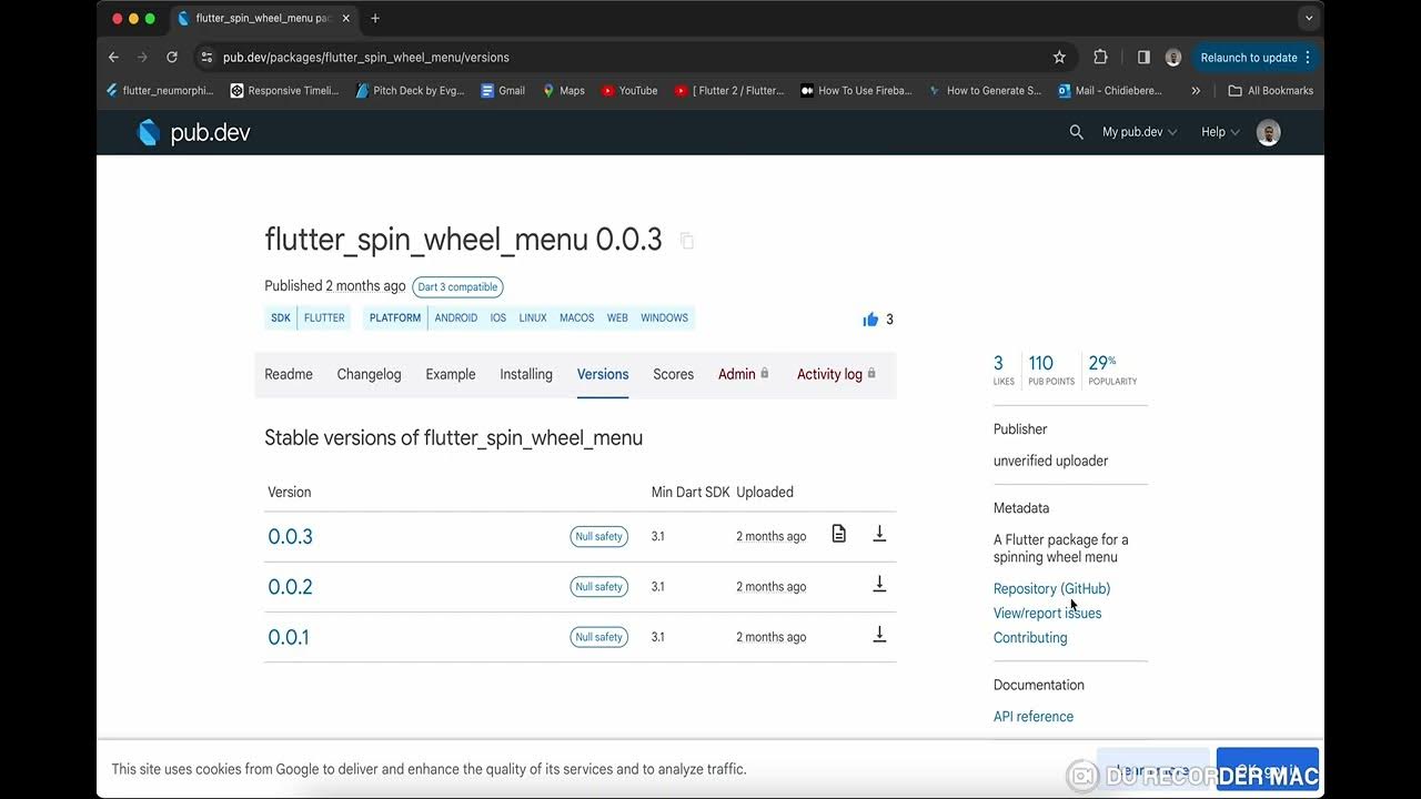 How to publish flutter package on pub.dev (Chapter 1) - YouTube