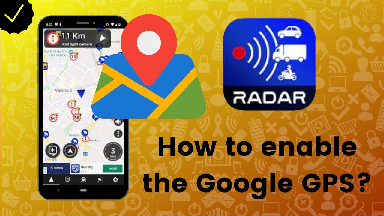 How to enable the Google GPS services on Radarbot? - YouTube
