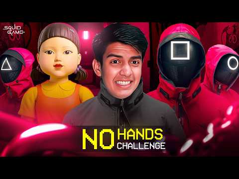 I Completed SQUID GAME-3 With Only MY VOICE 🗣 (NO HANDS Challenge)