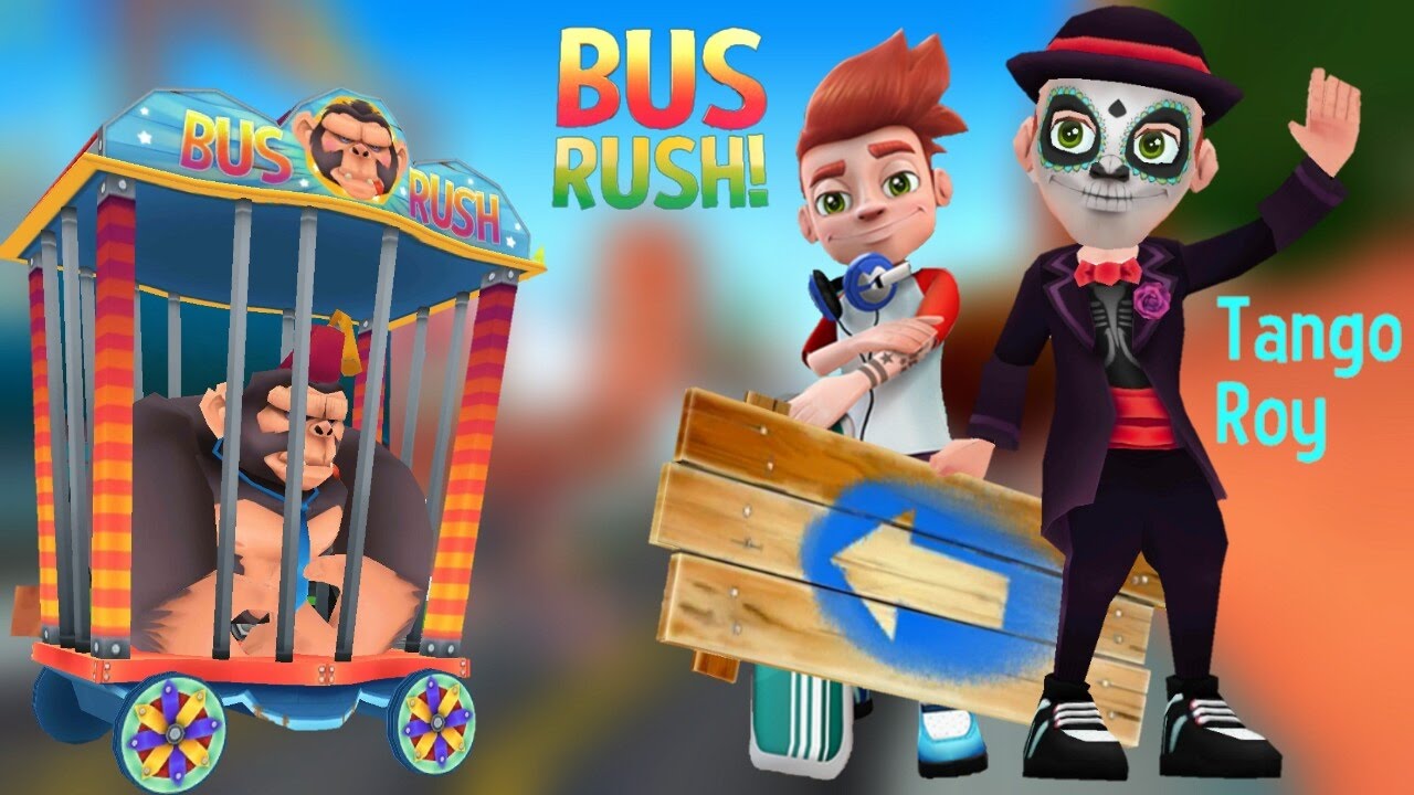 Play Bus Rush with Tango Roy "180°Video" And Make A High Score! - YouTube