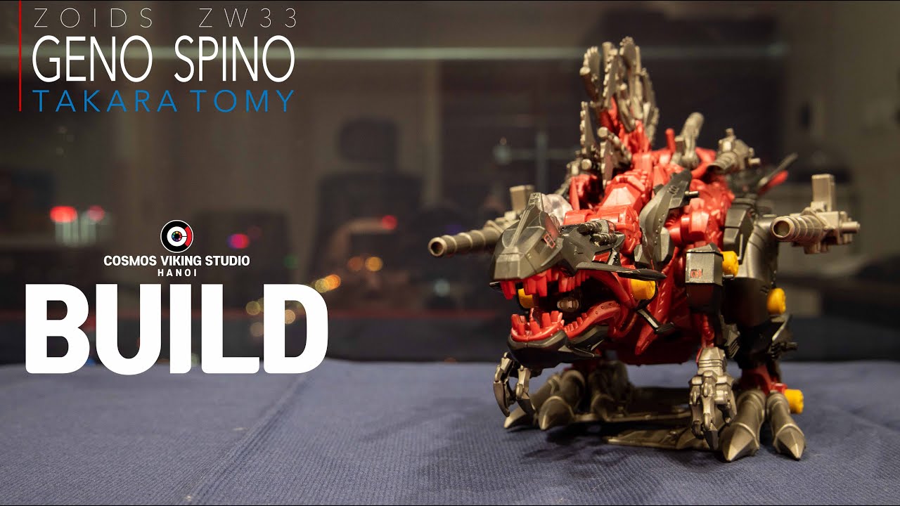 ZOIDES genospino build - YouTube