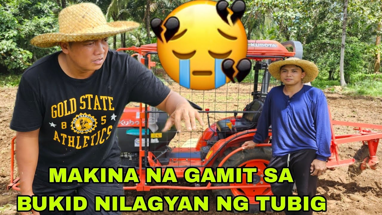 Makina sa bukid Sinira Nilagyan ng tubig ang engine....Nakakalongkot ...