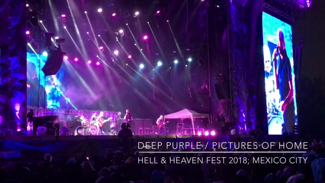 Deep Purple playing Pictures Of Home; live at Mexico City - YouTube