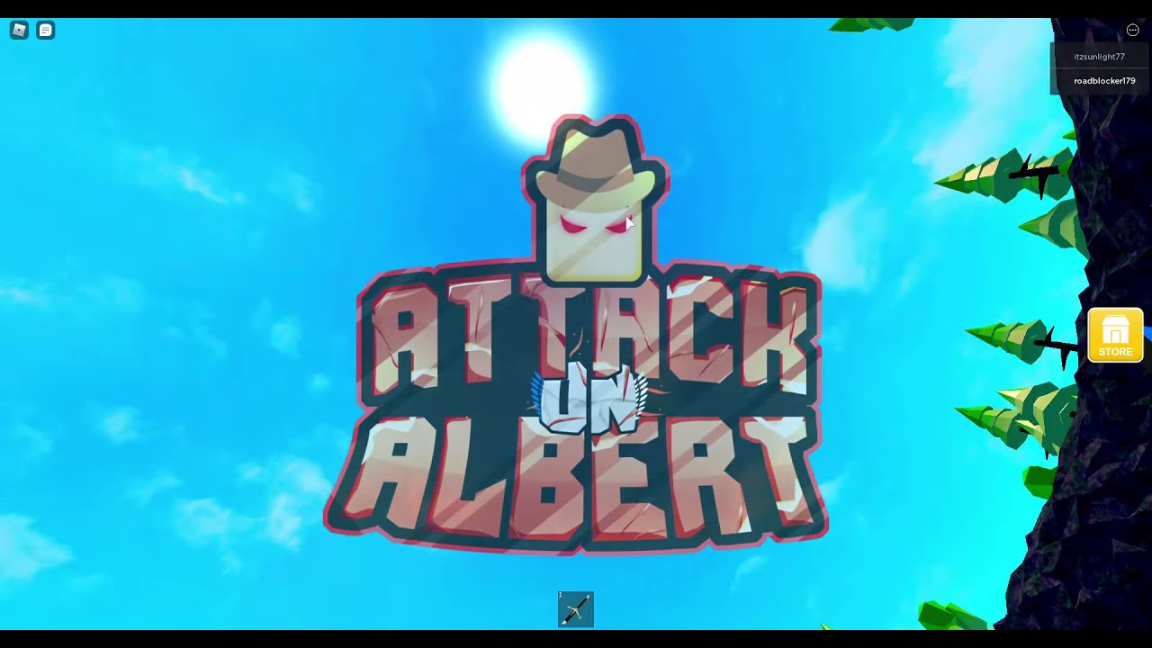 Roblox Survive the Attack on Albert - YouTube