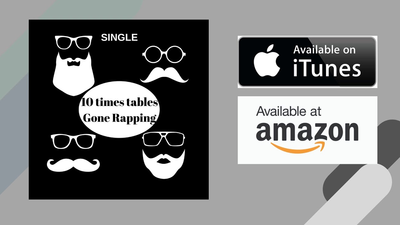 10 Times Table Rap ft Gone Rapping - learn you times table with song ...