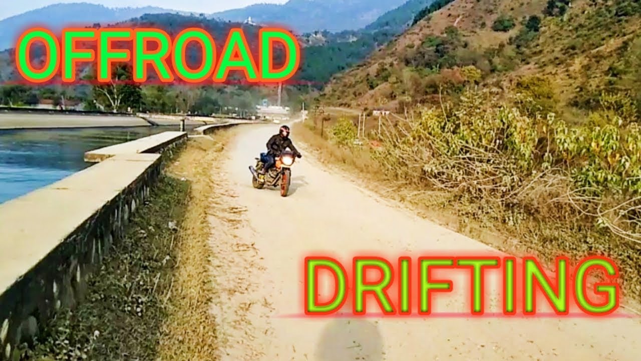OFF-ROAD Drifting On Bike - YouTube