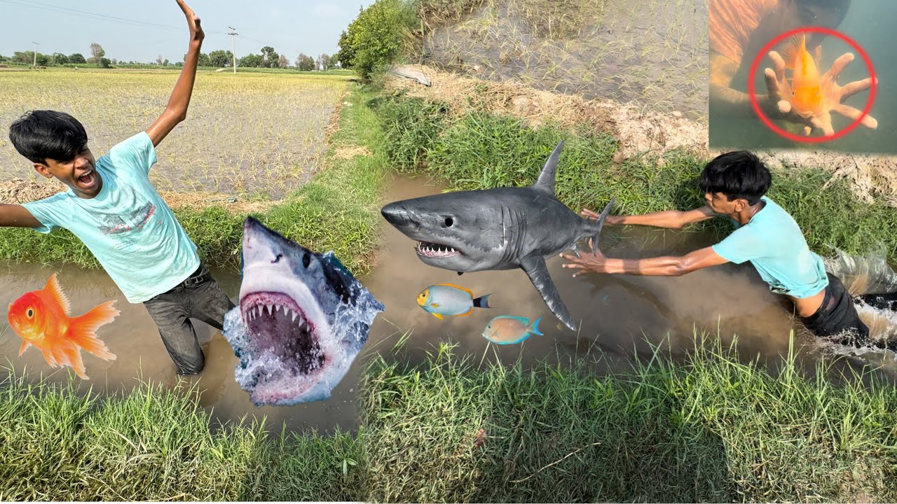 Big Shark Fish nazar aa gai | Mini zoo kay leay Shark Fish - YouTube