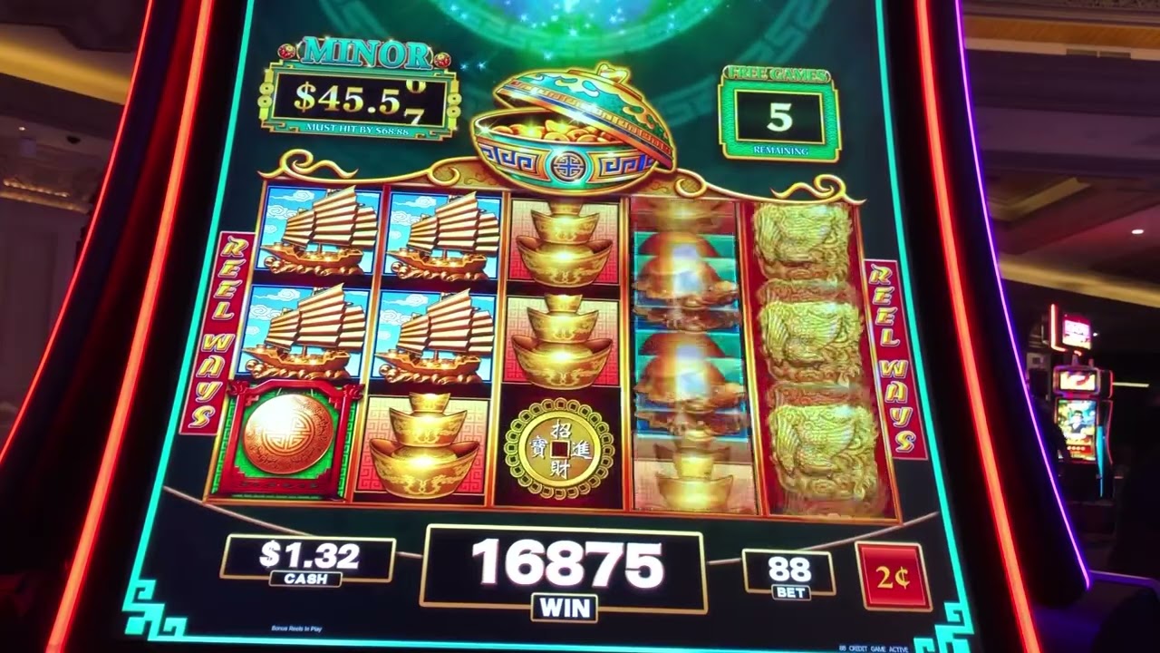 88 Fortunes Emperor’s Coin Slot Machine Free Spin Bonus Mandalay Bay ...