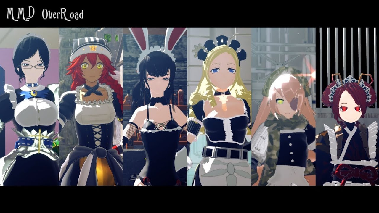 【MMD】プレアデスのclassic【MMDオバロ】 - YouTube