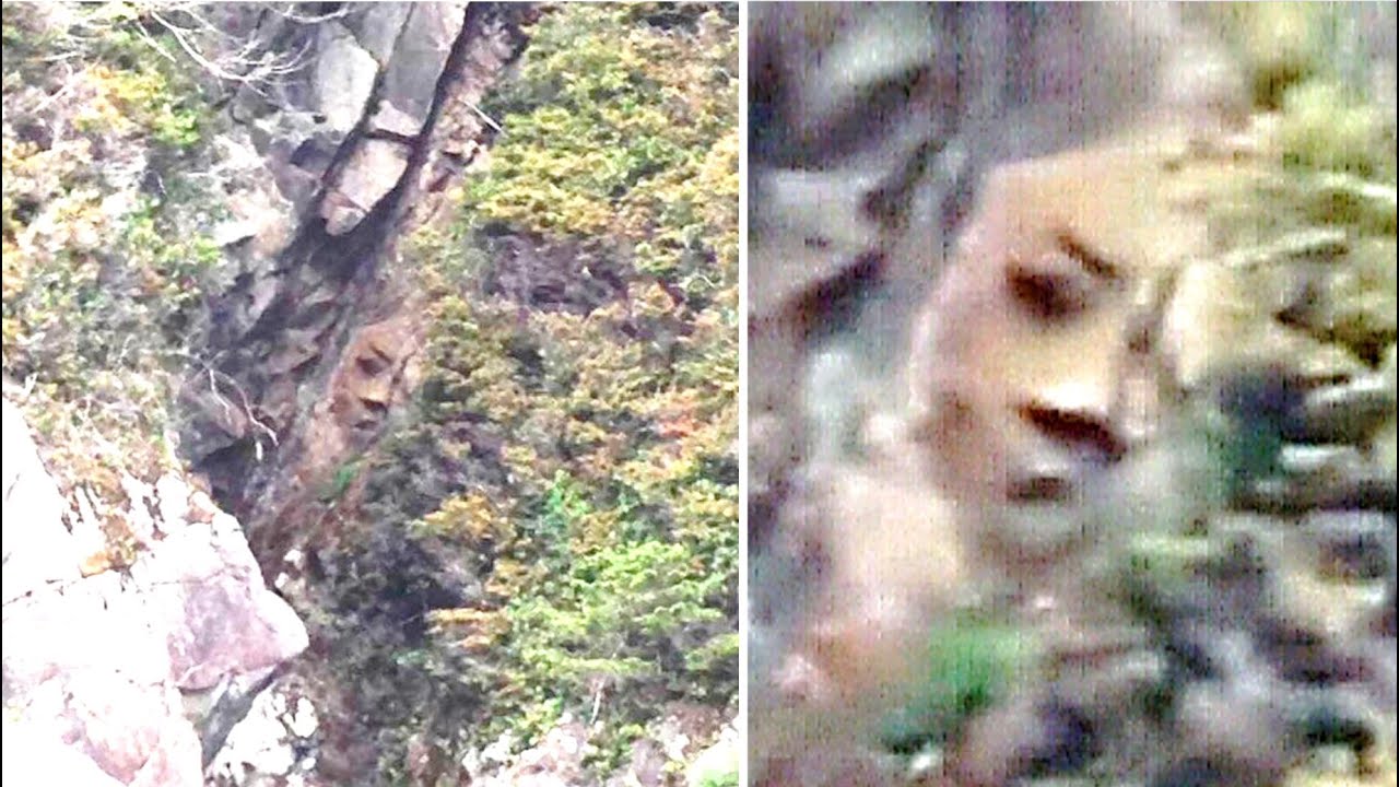 This Man Accidentally Discovered This Massive Carved Face Inside An Old ...