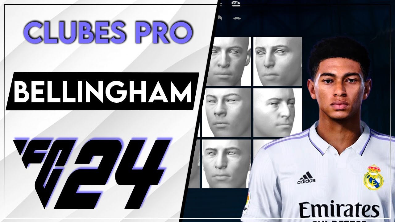 Comment CRÉER BELLINGHAM dans EA FC 24 - YouTube