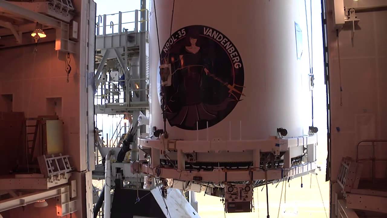 Atlas V NROL-35 Payload Mate - YouTube