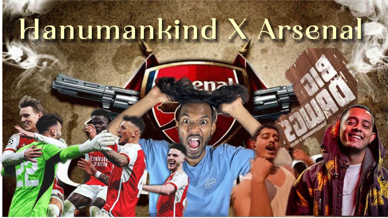 FOOTBALL MIRACLE — Hanumankind Big Dawgs X Arsenal | Arsenal Team Up ...