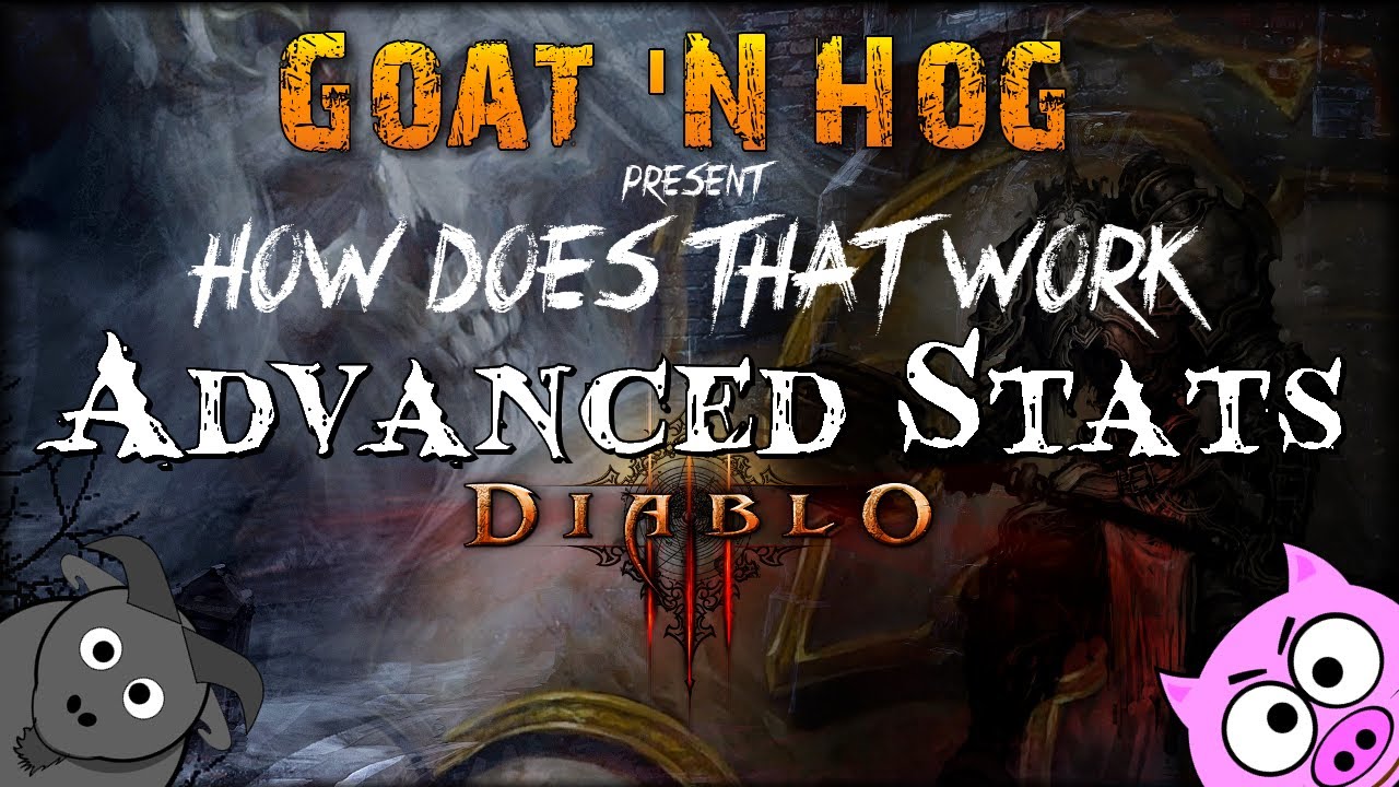 Console Diablo III - Basics - Advanced Stats - YouTube
