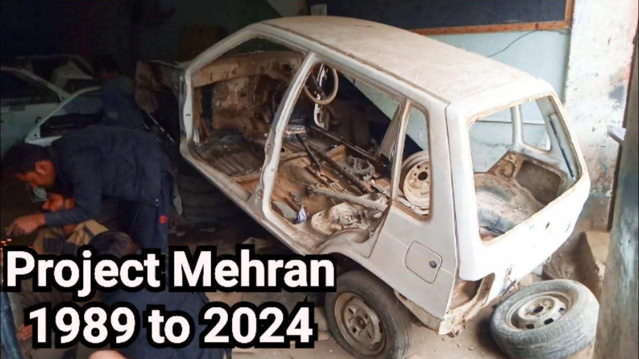 Suzuki Mehran full restoration.Mehran restoration project - YouTube