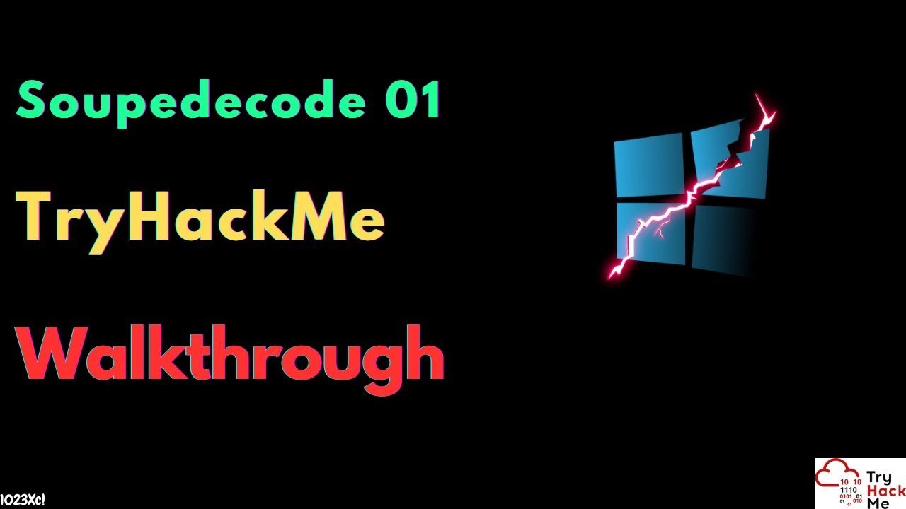 Soupedecode 01 | TryHackMe | Easy - YouTube