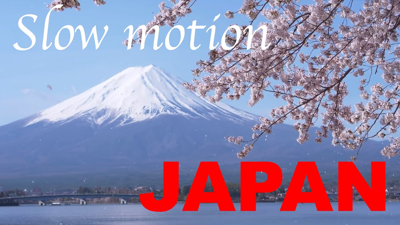 Japan in Slow Motion (with Peaceful Slow Music for Relaxation and ...