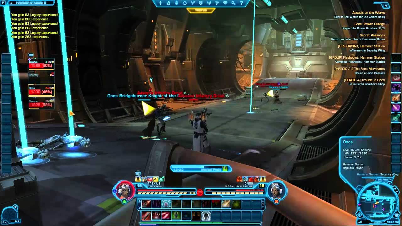 SWTOR: Flashpoint - Hammer Station, Walkthrough and Commentary - YouTube