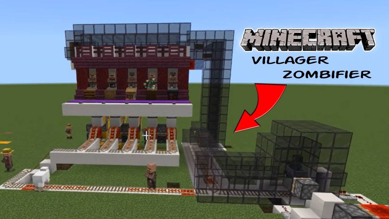 Smart Villager Trading & Zombifier | Minecraft Redstone #01 - YouTube
