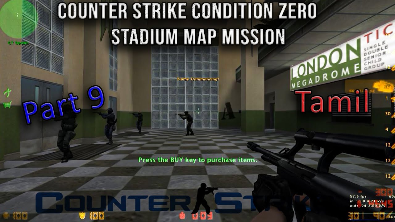 Counter-Strike: Condition Zero Stadium Mission Gameplay Tamil || RusheR ...