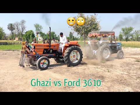 Ghazi vs Ford 3610 Tow Chain Competition Punjab Tractors