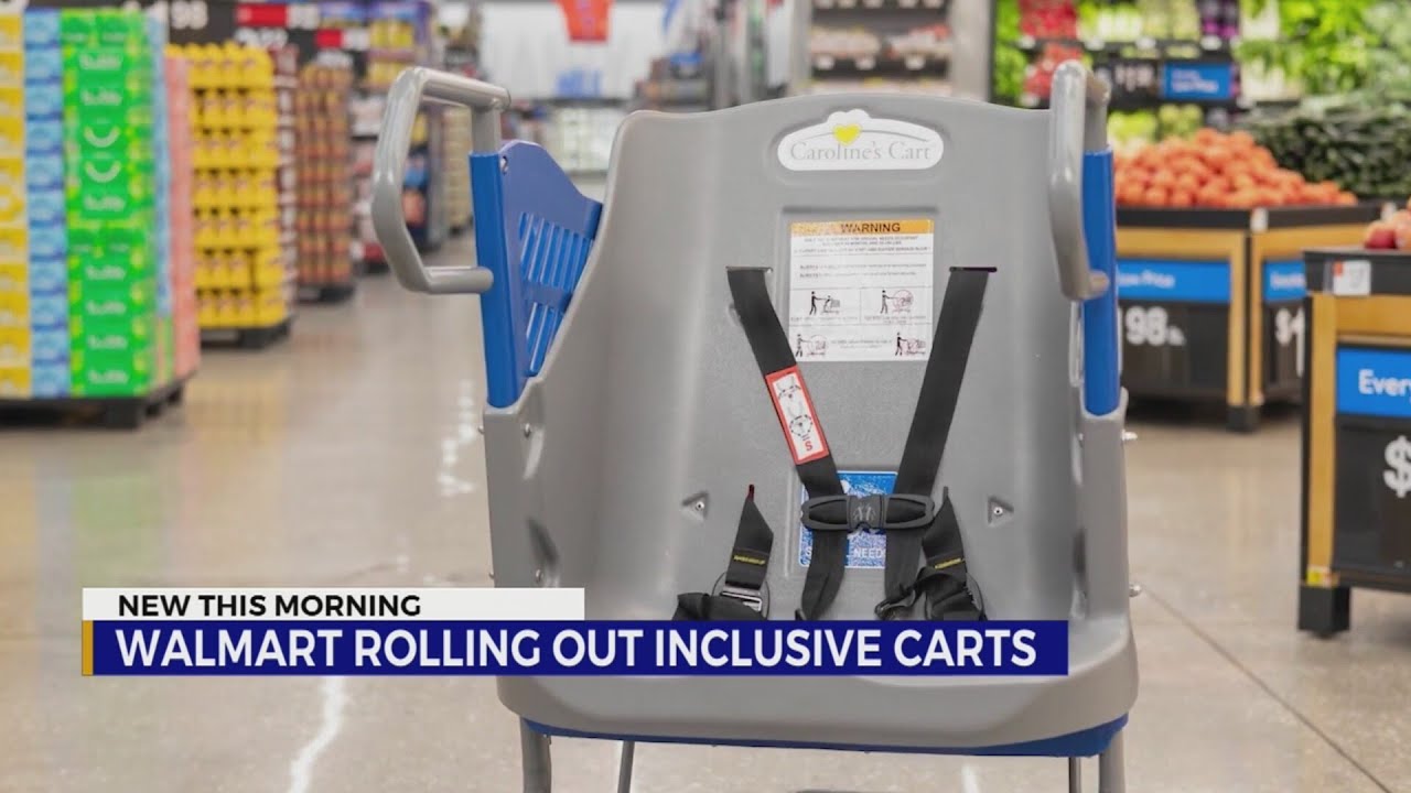 Walmart rolling out inclusive carts - YouTube