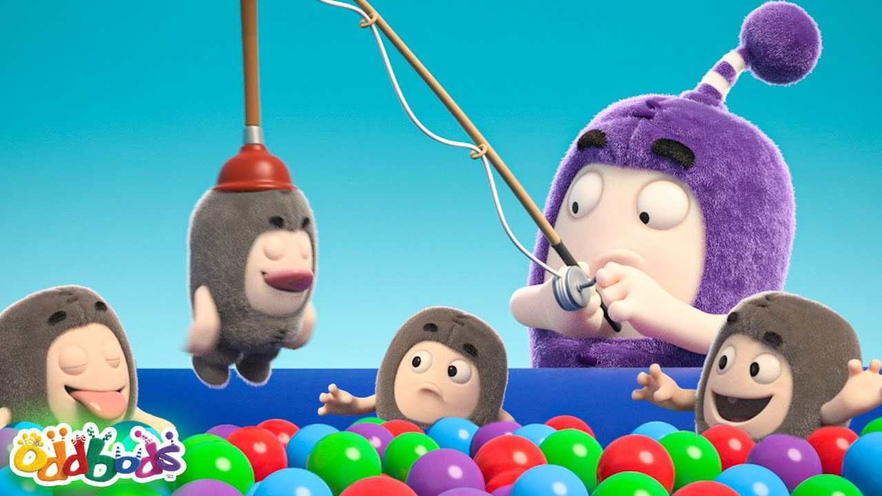 Ballpit Fun | Oddbods - Sports & Games Cartoons for Kids - YouTube