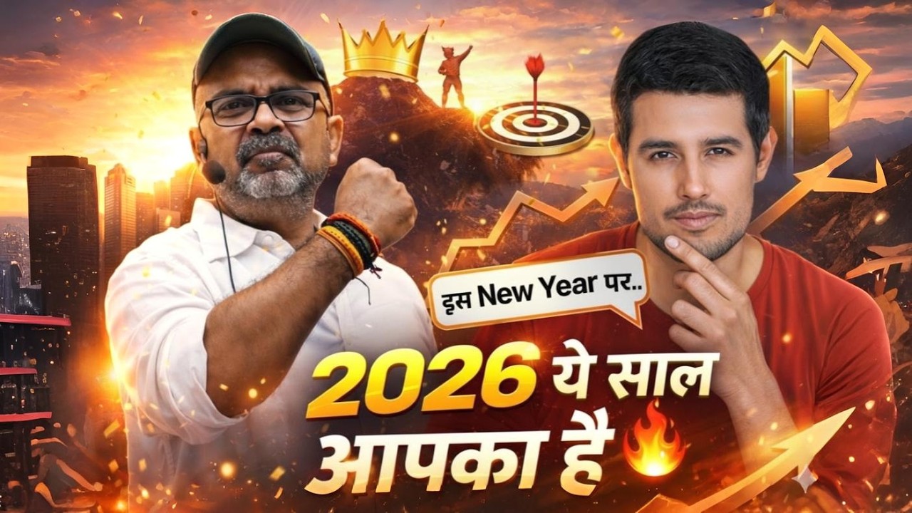 2026: ये साल आपका है 🔥 Appeal to Dhruv rathee 😅 Avadh Ojha Sir - YouTube