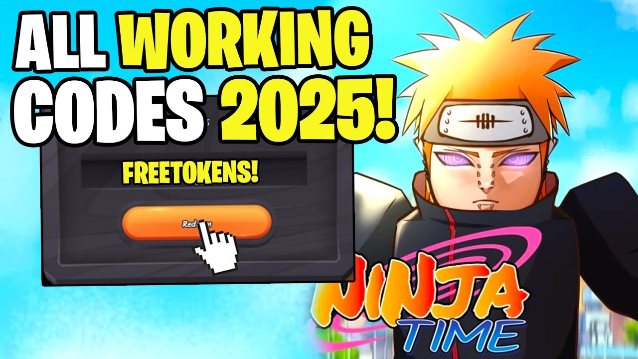 *NEW* ALL WORKING CODES FOR NINJA TIME IN 2025! ROBLOX NINJA TIME CODES ...