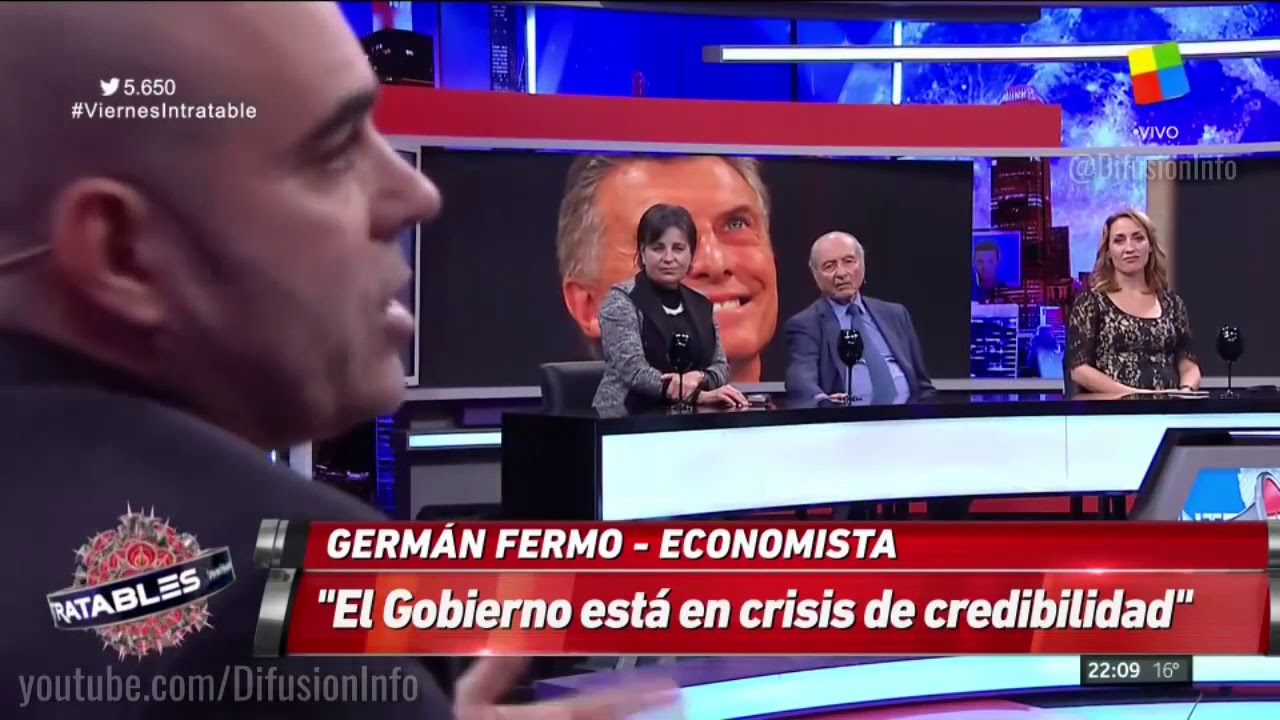 Le preguntan a German Fermo por Martín Lousteau - YouTube
