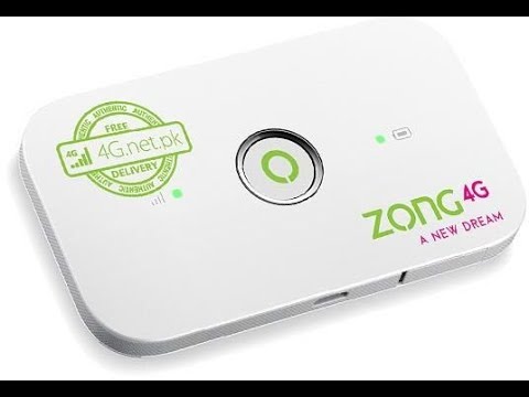 Zong 4g Device Details Review 2018 - YouTube