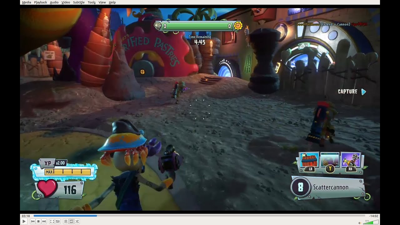 Captain Cannon Seeds Of Time #plantsvszombiesgardenwarfare2gameplay # ...