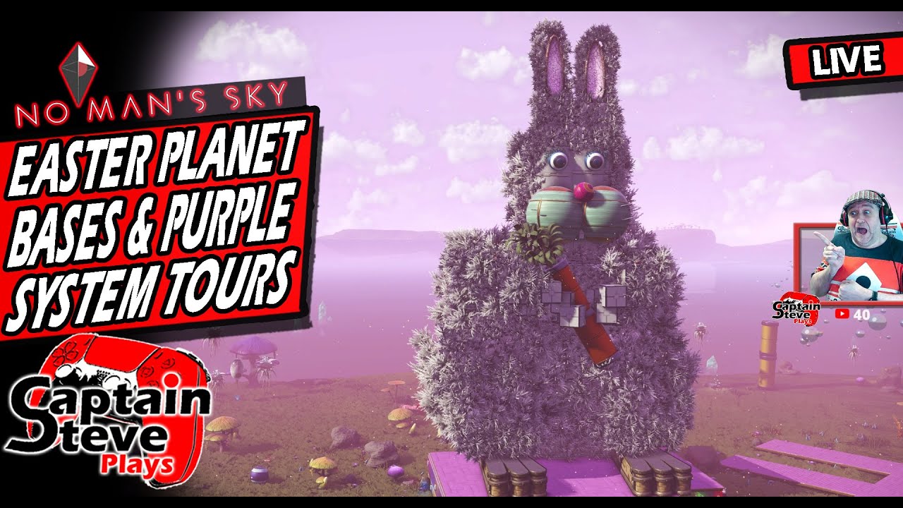 Easter Base Tours - Random Purple Systems Adventure - No Man's Sky NMS ...